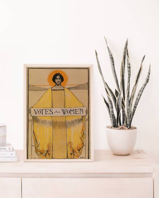 Feminist Poster, Suffragette Posters, Votes For Women, Museum Print ...
