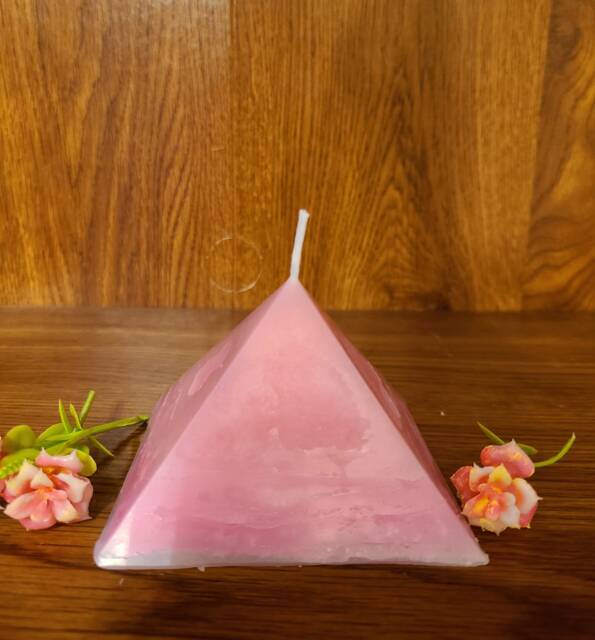 Pretty & Pink, Secret Scented, Hidden Treasure, Pyramid Candle by Etsy ...