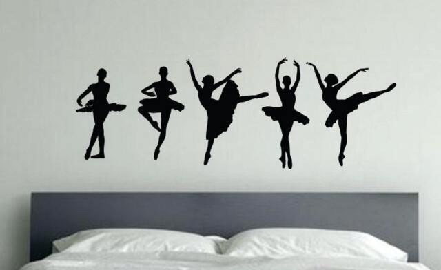 Ballerina Vinyl Wall Decal 10 by Etsy | ufurnish.com