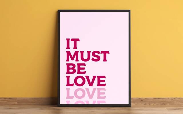 It Must Be Love - Madness Print, Wall Art, Gallery Poster by Etsy ...