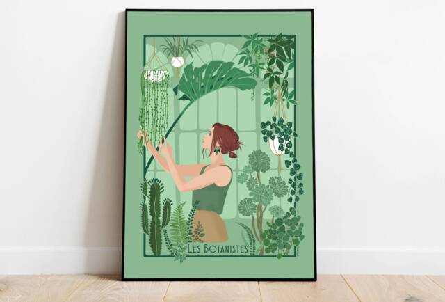 The Botanists Poster - A3 Size Clear Version by Etsy | ufurnish.com