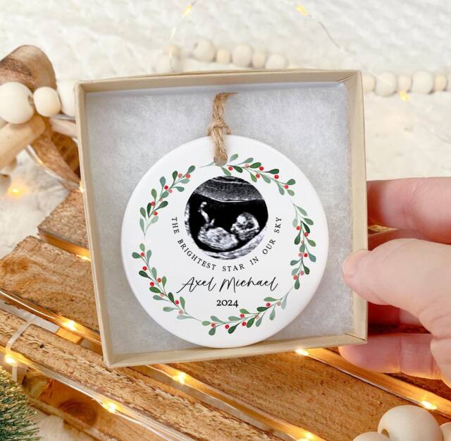 Personalised Baby Loss Ornament - Miscarriage Keepsake Still Born Gifts ...
