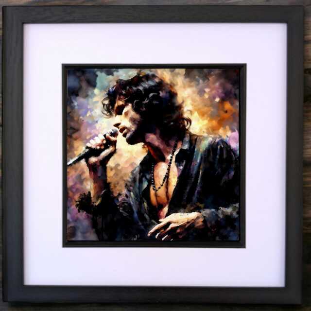 Jim Morrison - Framed Wall Art, Home Decor, Print Scottish Highlands by ...