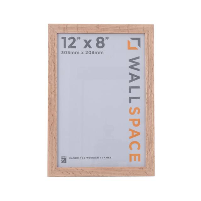 12X8 Oak Frame - Natural Picture Real Solid Frames 12 X 8 Inch Photo Wooden 8X12 by Etsy ...