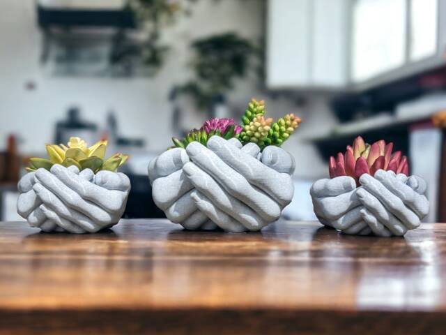 Hands Planter - Cute Plant Pot Keys Holder Home Decor Indoor Flower ...