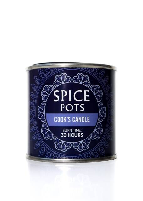 Cook Gift Box, Scented Cook's Candle in A Tin, Chef Gift, Curry & Spice ...