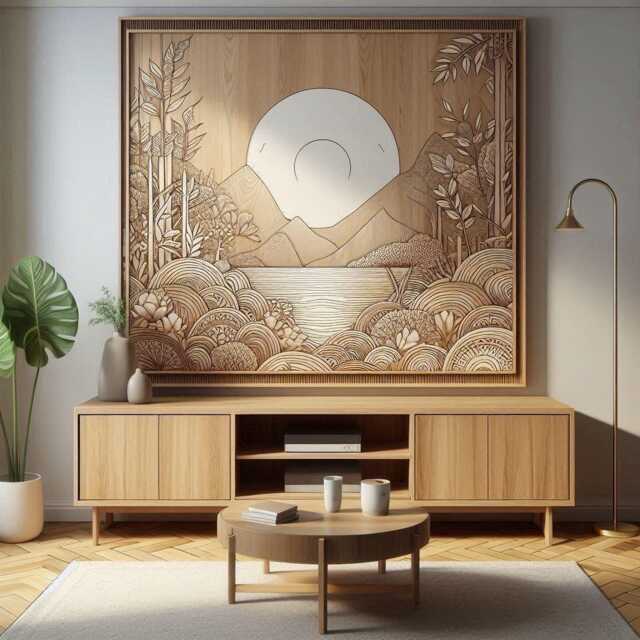 Lowboard/Sideboard Console Table Solid Wood Side Cabinet Real by Etsy ...