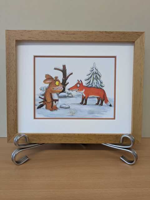 The Gruffalo's Child Mounted Artwork - Gruffalo 10 X 8 Nursery Art ...