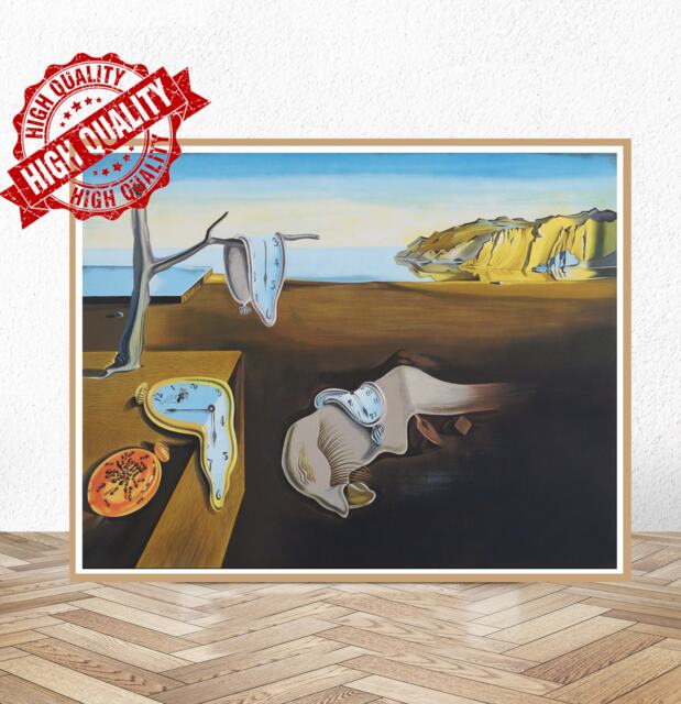 Persistence Of Memory/Salvador Dali Museum Poster Gallery Print by Etsy ...