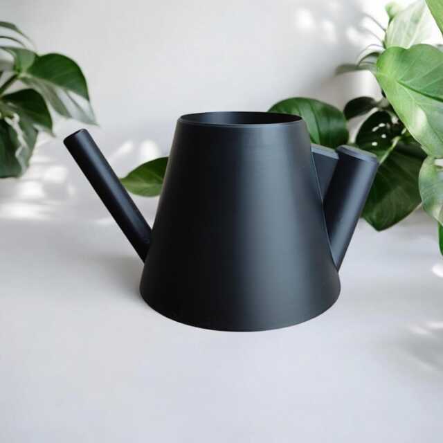 Modern Watering Can - High Quality Indoor Minimalist Black Design ...