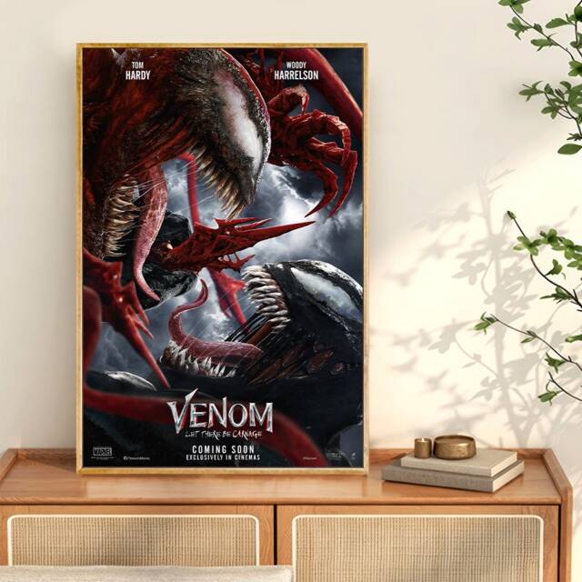 Venom Let There Be Carnage Movie Poster, Movie Prints For Cinema Rooms ...