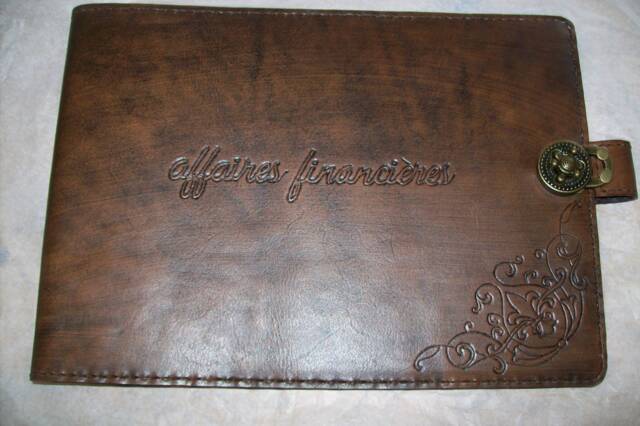 Custom Leather Business Checkbook Cover by Etsy | ufurnish.com