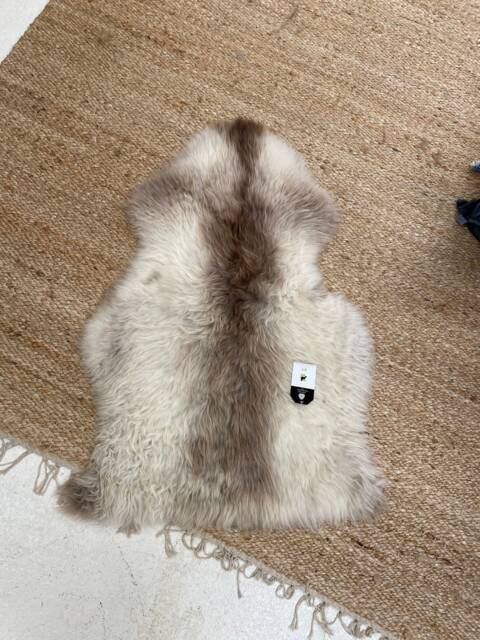 Rare Breed Genuine Sheepskin Rug With Natural Markings, Genuine ...