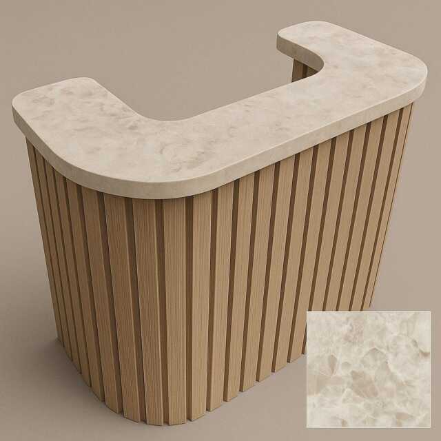 Luxury Reception Desk Or Retail Counter Perfect As A Receptionist Our ...