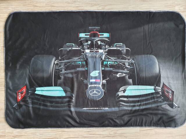 Lewis Hamilton Mercedes F1 Blanket Cover by Etsy | ufurnish.com