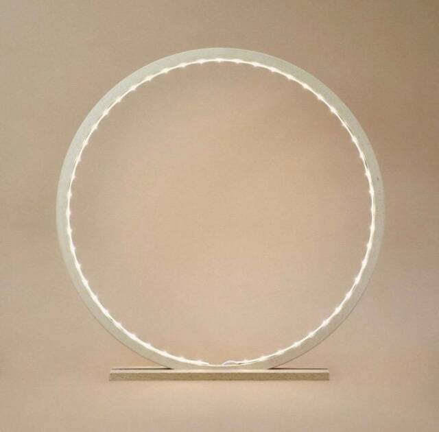 Led Lamp - Light Circle Wooden Lamps by Etsy | ufurnish.com