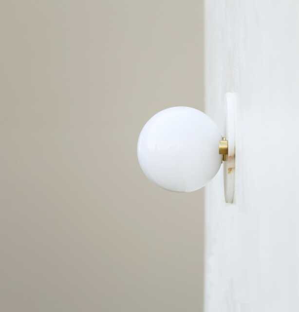 Wall Sconce/Flush Mount Ceiling Light, Mid Century Sconce/Ceiling Light ...