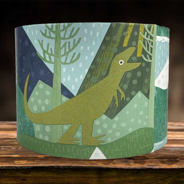 Kids Dinosaur Lampshade For Ceiling Lights Table Lamp Prehistoric Boys ...