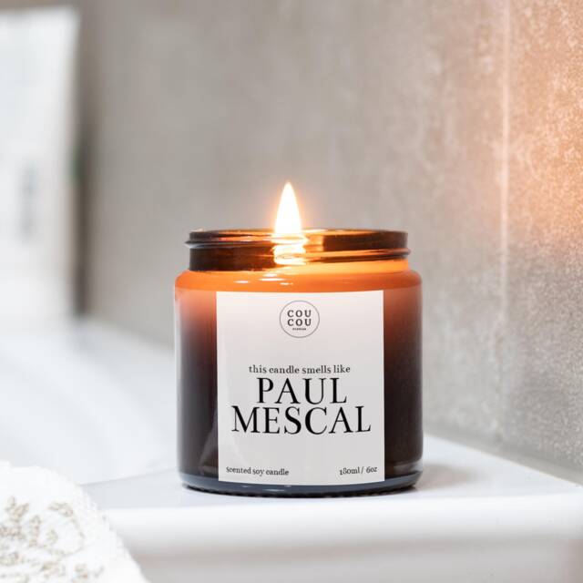 Smells Like Paul Mescal Candle, Luxury Soy Gifts, Celebrity Candles ...