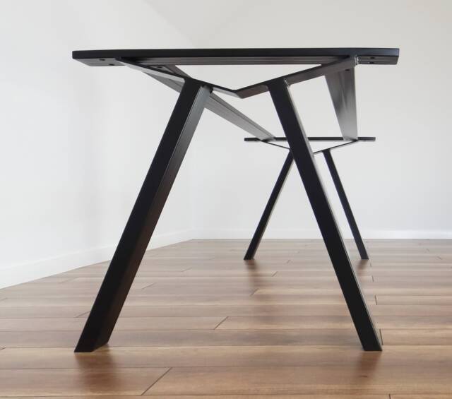 Metal Dining Table Legs For Heavy Marble & Glass Top. Steel Legs, Frame ...