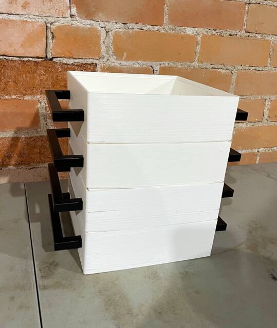 stackable Bins/Containers With Handles - Arts & Craft Organizer 3D ...