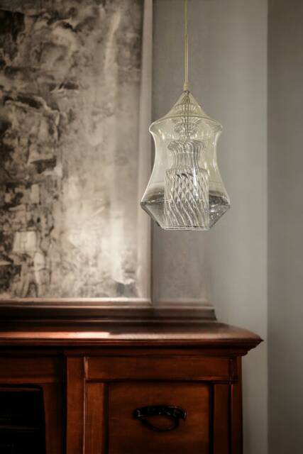 Blown Glass Light Pendant For Kitchen Decor - Blown Custom Lights ...