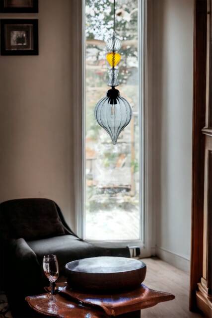 Ceiling Light Fixture - Modern Pendants Kitchen Island Ceiling Blown ...