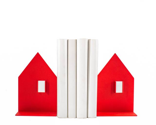"Architectural Bookends ""Red House." by Etsy | ufurnish.com