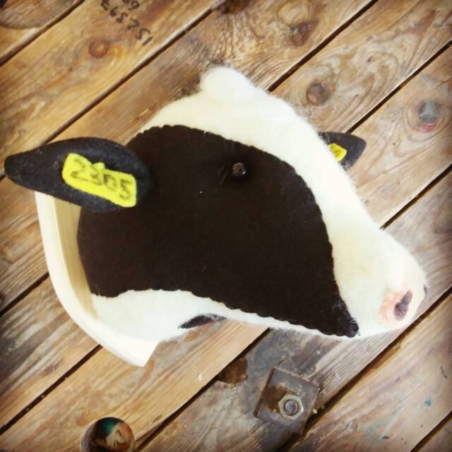 Heffer Cow Wall Mount by Etsy | ufurnish.com