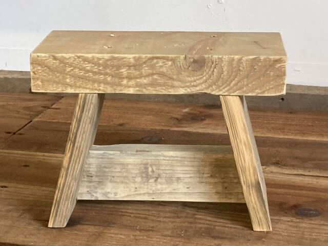 Handmade, Rustic Reclaimed Wooden Step Stool by Etsy | ufurnish.com