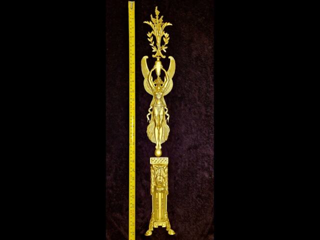 Large Ornate Applique Gilt Or White French Style Decorative Wall ...