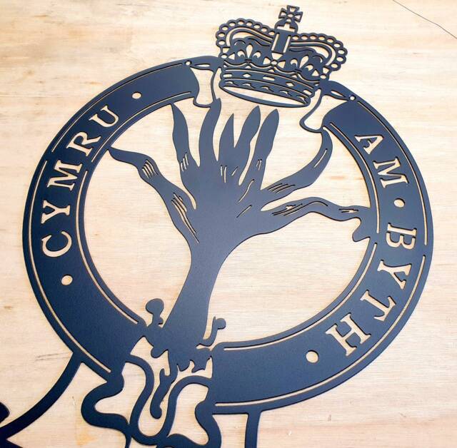 Welsh Guards Crest Wall Art by Etsy | ufurnish.com