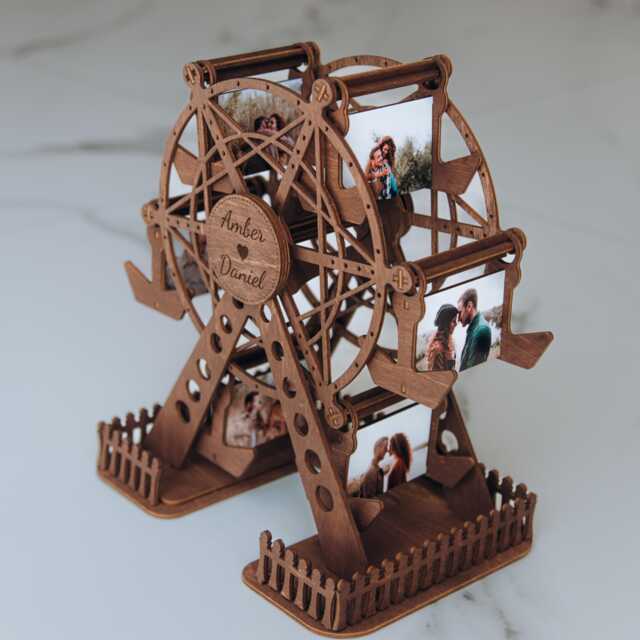 Personalized Photo Ferris Wheel Christmas Unique Wedding Gift For ...