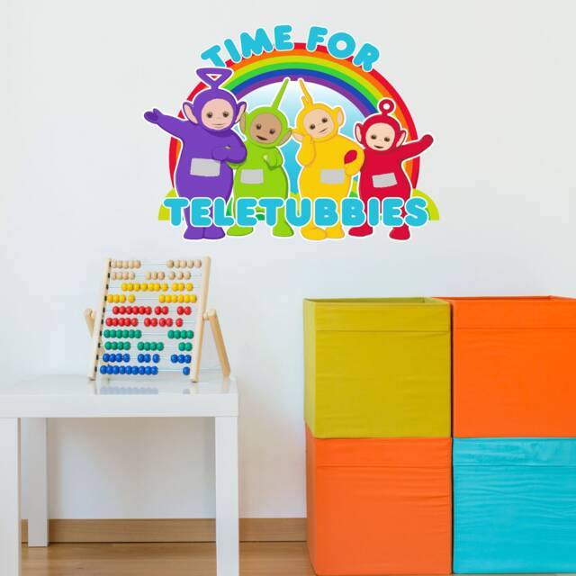Time For Teletubbies Wall Sticker, Decal by Etsy | ufurnish.com
