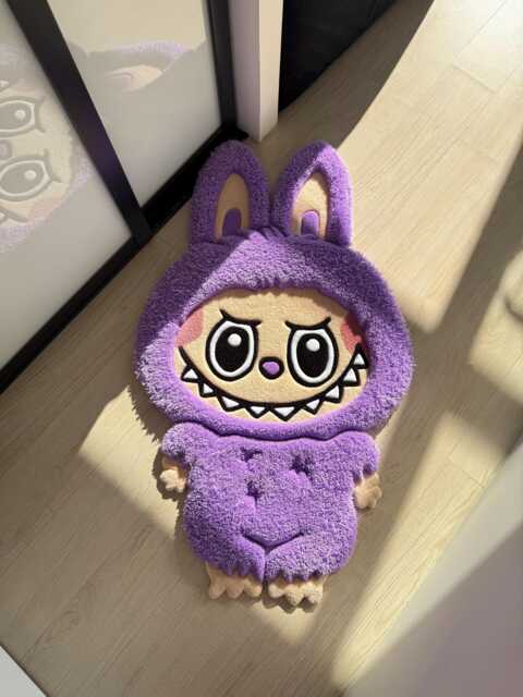 Fluffy Tufted 3D Character Rug Handmade Kids Room Decor by Etsy ...