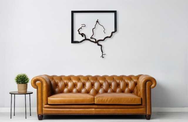 Fusion Frame Driftwood Wall Art Design Solid Natural Wood Handcrafted ...