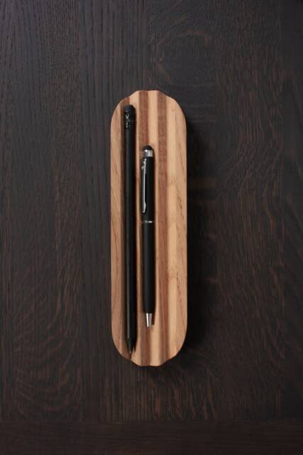 Handmade Solid Wood Pen Tray Minimalist Desk Organizer by Etsy ...