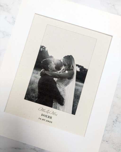 Your Photo On Cotton Or Linen - Sentimental Anniversary Gift Wedding ...