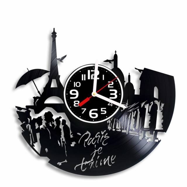 Paris Wall Clock - Elegant Eiffel Tower Design, Perfect Decor For ...