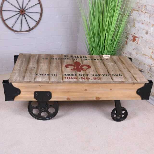 Sonala Rustic Railway Coffee Table by Etsy | ufurnish.com