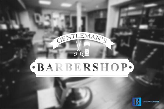 Gentleman's Barbershop Window/Wall Art Decal Sticker by Etsy | ufurnish.com