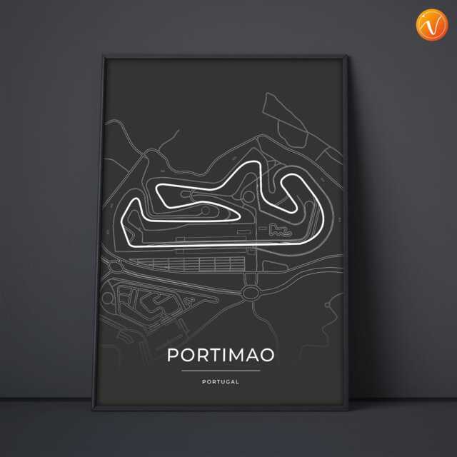 Portimao Racetrack Poster - Motorsport Wall Art Gift For Fans by Etsy ...