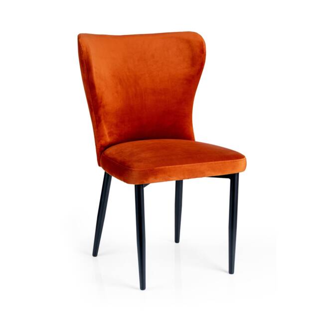 Dining Chair Edith With Metal Legs by Etsy | ufurnish.com