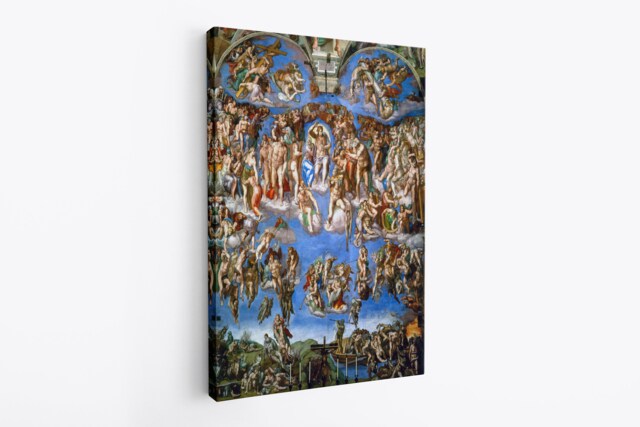 Michelangelo Buonarroti's The Last Judgment - 1536-1541 High ...