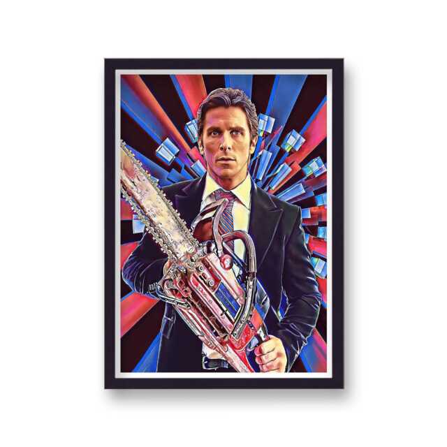 American Psycho Patrick Bateman Movie Poster by Etsy | ufurnish.com