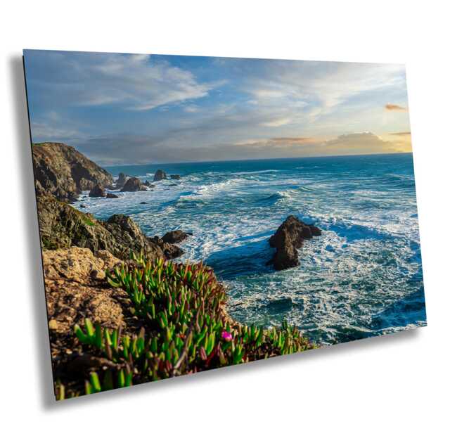 Bodega Bay Sunset Cliffs Print California Coastal Seascape Wall Art by ...