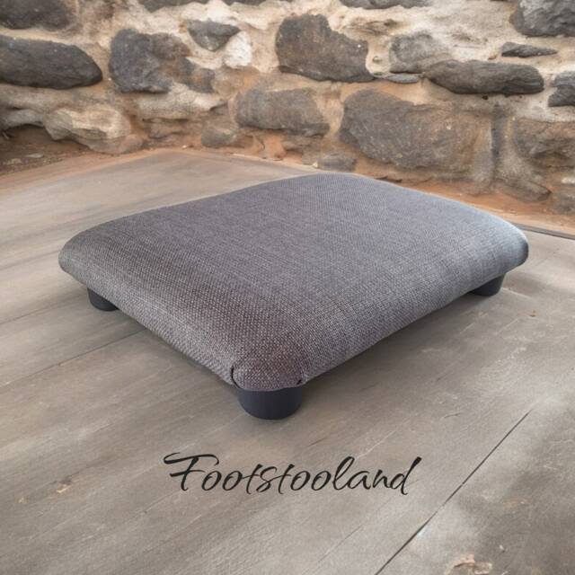 Under Desk Footstool 3 Inch Height With Durable Plastic Feet For Home ...