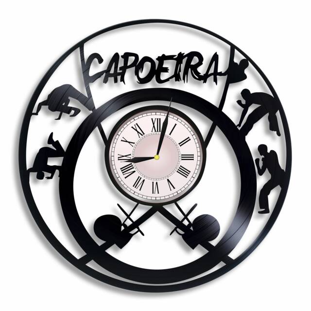Capoeira Wall Clock - Perfect Decor For Martial Arts & Dance ...
