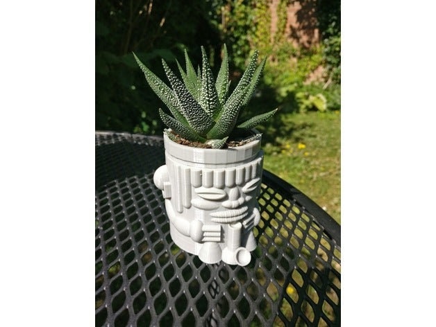 Tiki Planter/Theme Houseplant Indoor Plants Home by Etsy | ufurnish.com
