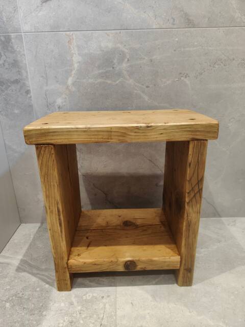 Reclaimed Wooden Rustic Side Table by Etsy | ufurnish.com